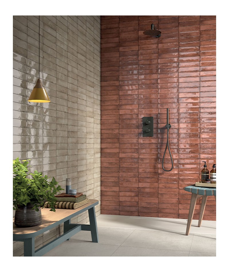 Carrelage faïence zellige terracotta Workshop Panaria