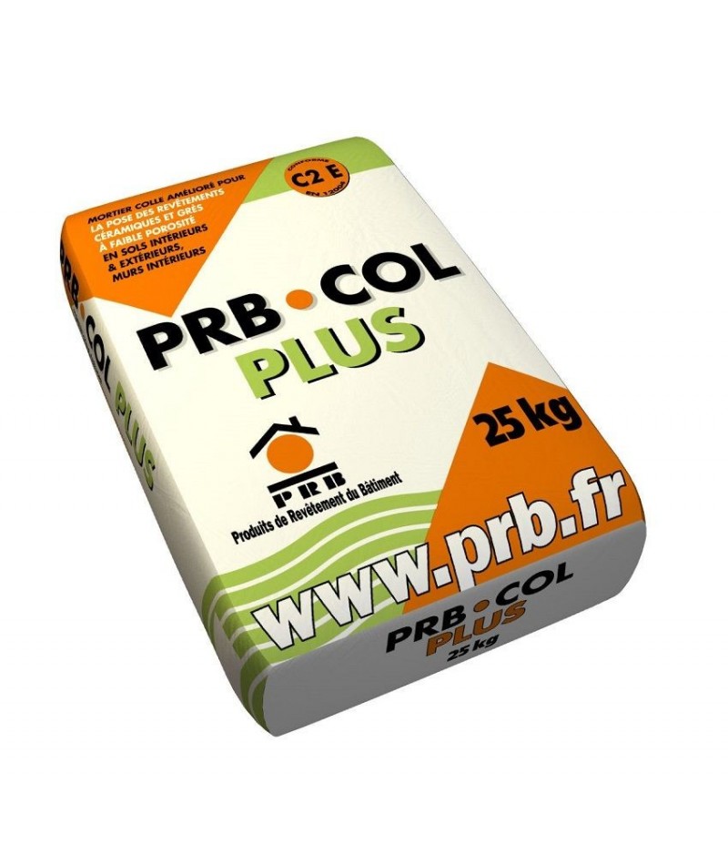 Colle plus carrelage PRB 25kg : Fournitures pour la pose de votre ...